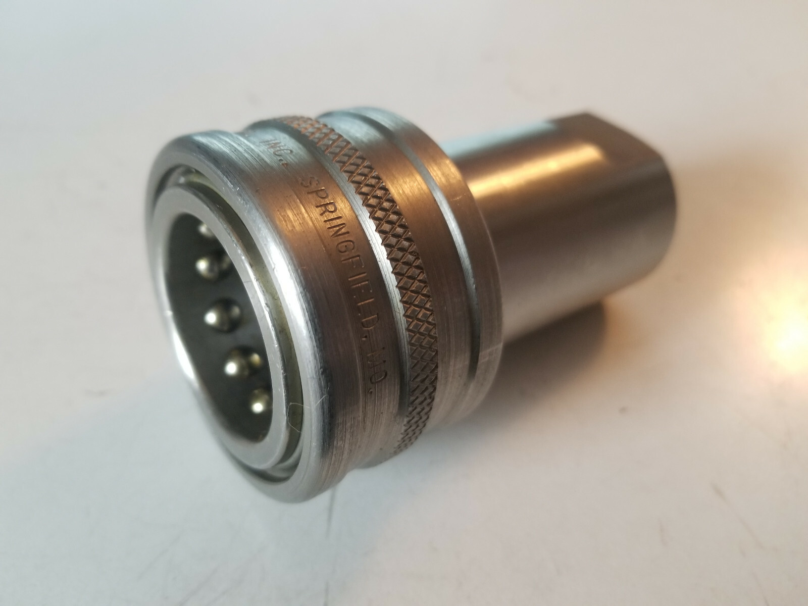 New Foster 3/4" npt Valved Stainless Quick Disconnect Coupling Socket ...