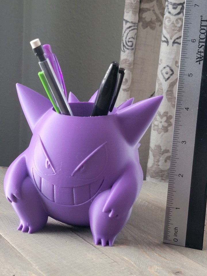 Gengar Pokémon Indoor planter pen holder home decor office decor gaming ...