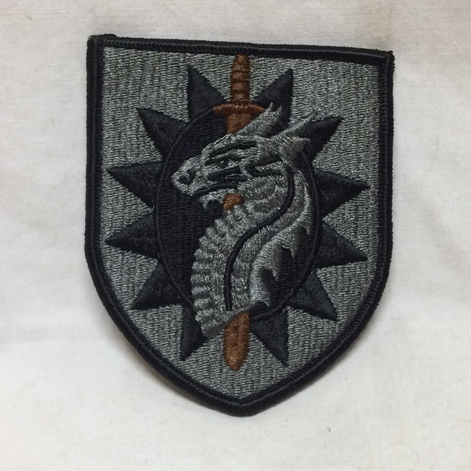 Military Patch Badge Army 224th Sustainment Brigade ACU Hook Loop Back ...