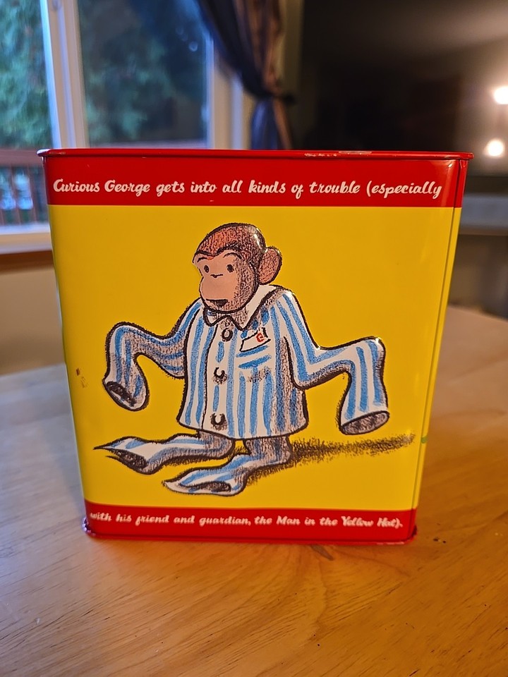 CURIOUS GEORGE Jack In The Box Wind Up Musical Pop Up Toy WORKS GREAT ...
