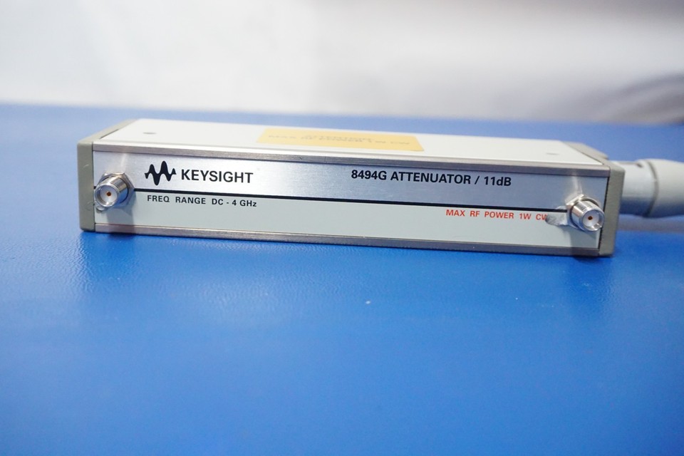 Keysight/Agilent 8494G Option 002 Step Attenuator DC-4 GHz 11 dB SMA ...