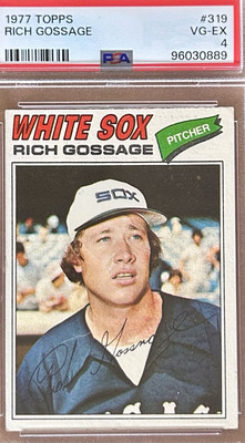 1977 Rich “Goose” Gossage Card - PSA 4 - Chicago White Sox- HOF - New ...