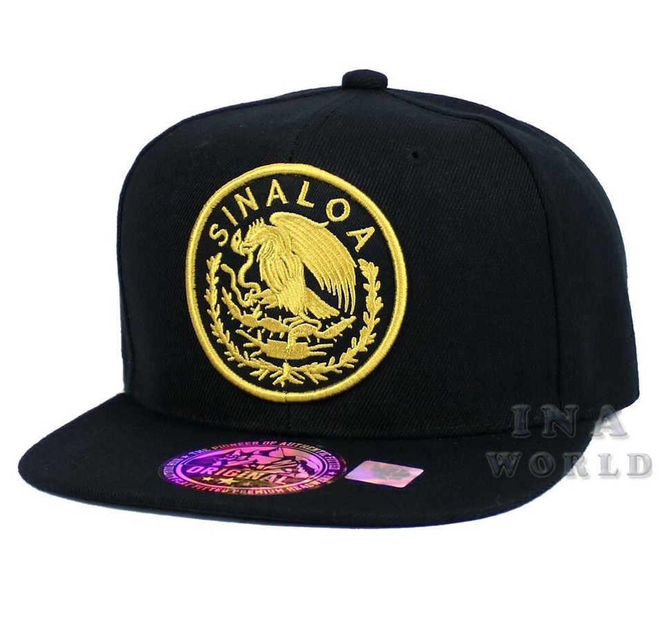 MEXICAN Hat MEXICO Federal Logo State Snapback Baseball Cap- SINALOA ...