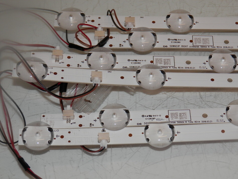 MAGNAVOX 50MV336X/F7 U6AU0XT LED STRIPS (5) | eBay