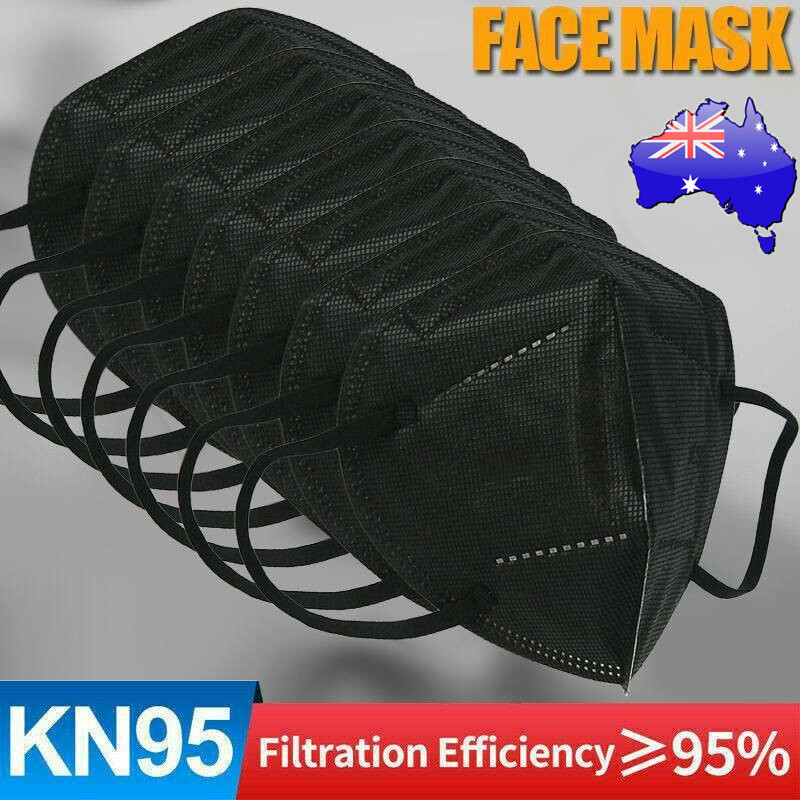 BULK N95 KN95 Face Mask Disposable 10-100 5 Layers Particulate ...