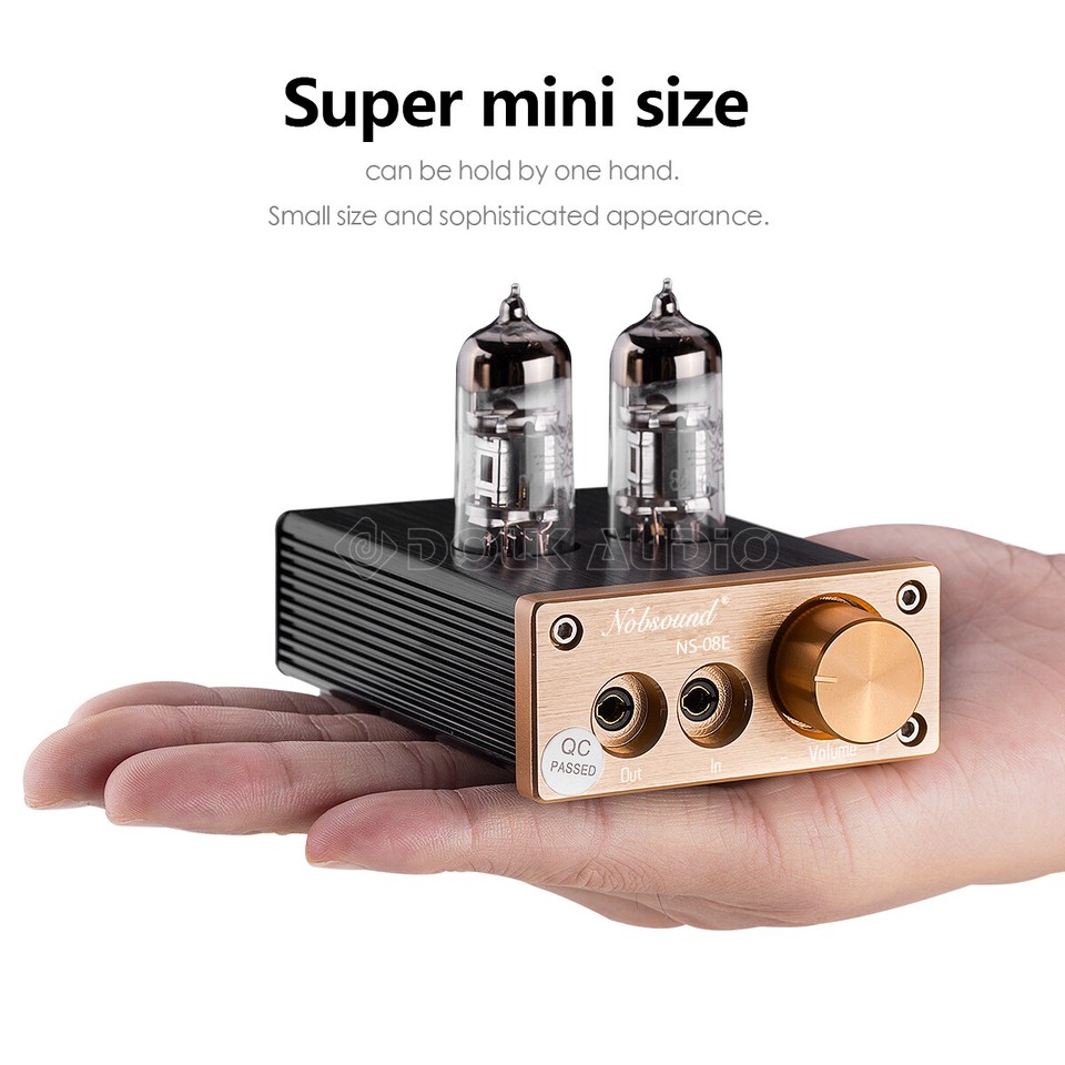 Nobsound Mini Vacuum Tube Headphone Amplifier Stereo HiFi Audio ...