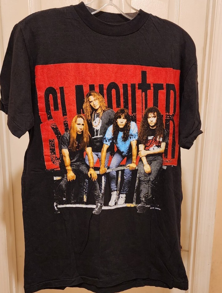 Rare Vintage Slaughter "The Wild Life" T-shirt 92-93 … - Gem