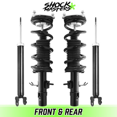Front Complete Struts Springs & Rear shocks for 2009-2013 Infiniti G37 ...