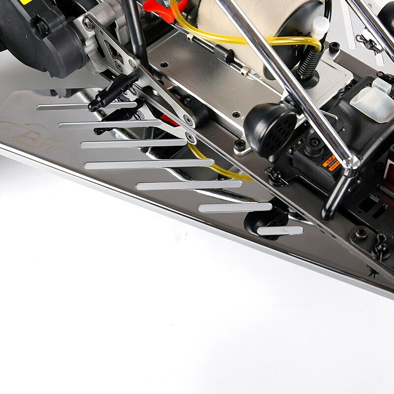 Stainless Steel Side Plate Kit For 1/5 Hpi RV Rofun Baja 5B SS 5T 5SC ...