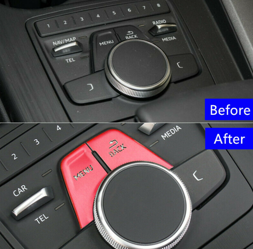 For Audi A4 B9 A5 2017-2019 Console Gear Shift Multimedia P Buttons ...