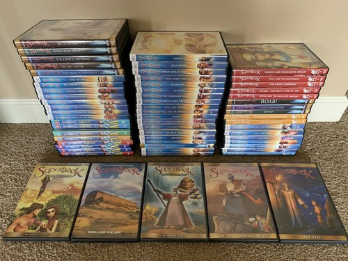 SUPERBOOK DVD LOT OF 70 Episodes (54 Superbook + 16 Explorer) CBN ...