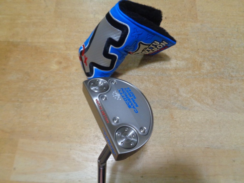 New Left Hand SCOTTY CAMERON Super Select GoLo 6.5 MOTO PUTTER LH 34 ...