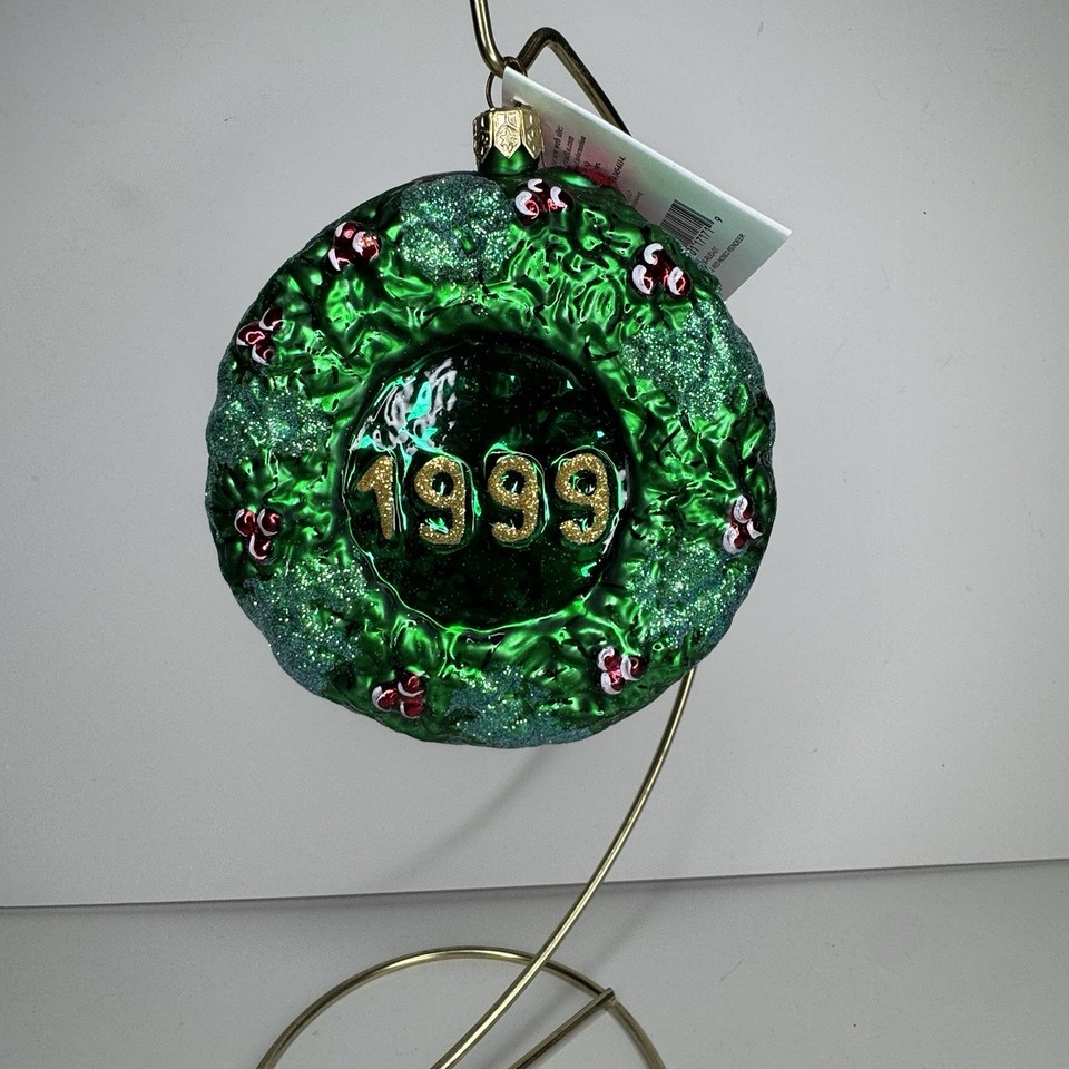 1999 Christopher Radko Rudolph the Red-Nosed Reindeer Ornament Box with ...