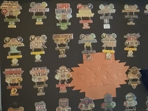 Official NFL SUPER BOWL PIN SET Of The First 30 Super Bowls, Super RARE ...