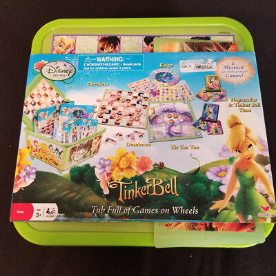 Disney Fairies - Tinker Bell: Tub Full of Games on Wheels - Brand New ...