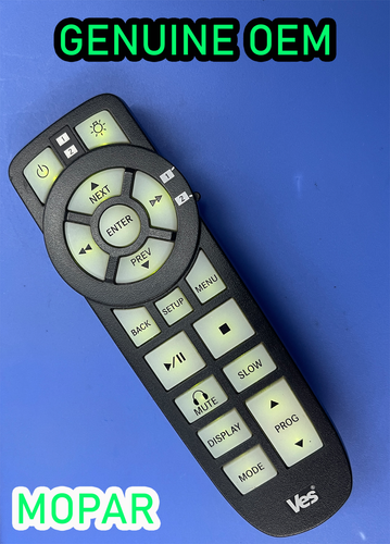 OEM 08-13 Jeep Chrysler Town Country VES DVD Dual Channel Remote ...