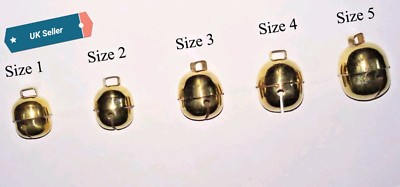 Pair of Falconry Bells Golden Acorn Bell (All Sizes Available) Great ...