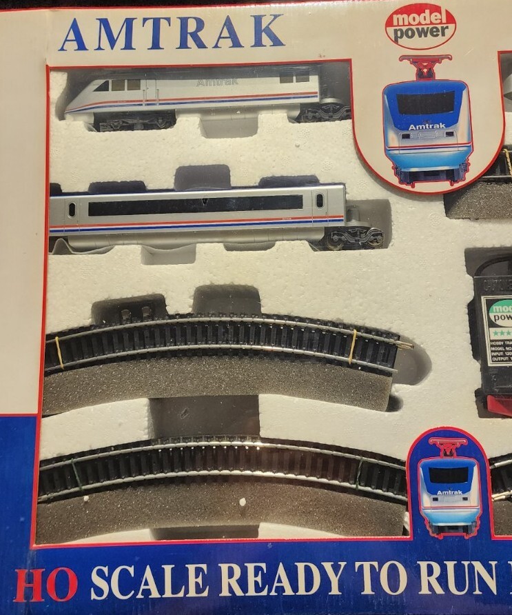 Model Power HO Amtrak ICE train set No. 2500 | eBay