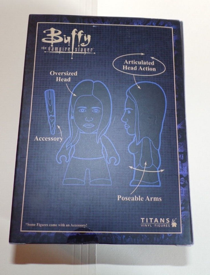 Buffy Vampire Slayer Spike Black Shirt Titans Vinyl Figure Nerd Block ...