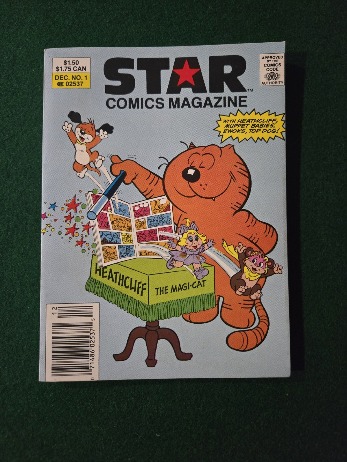 Star Comics Magazine Digest #1 Heathcliff Marvel Ewoks Muppet Babies ...