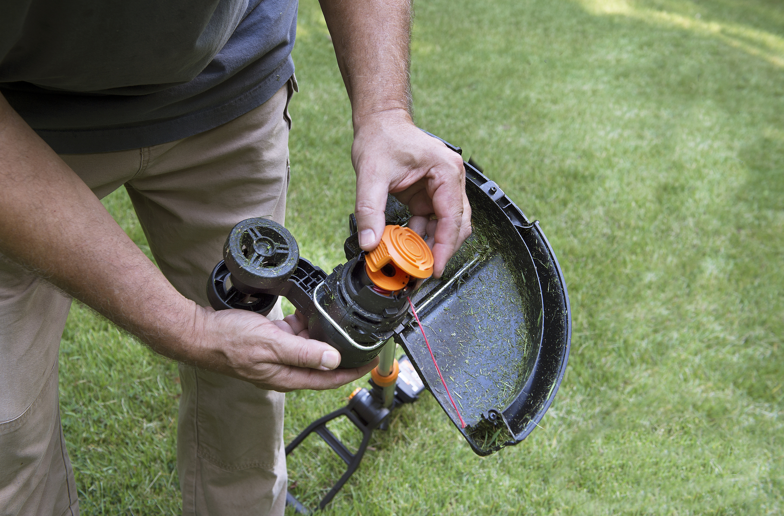 WORX WA6531 (1) GT Trimmer Replacement Spool Cap Cover | eBay