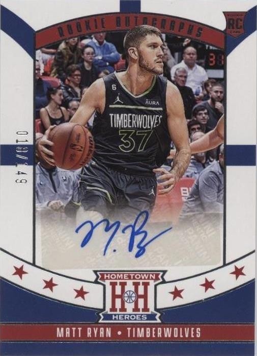 2022-23 Panini Chronicles - Hometown Heroes Rookie Autographs Minnesota ...