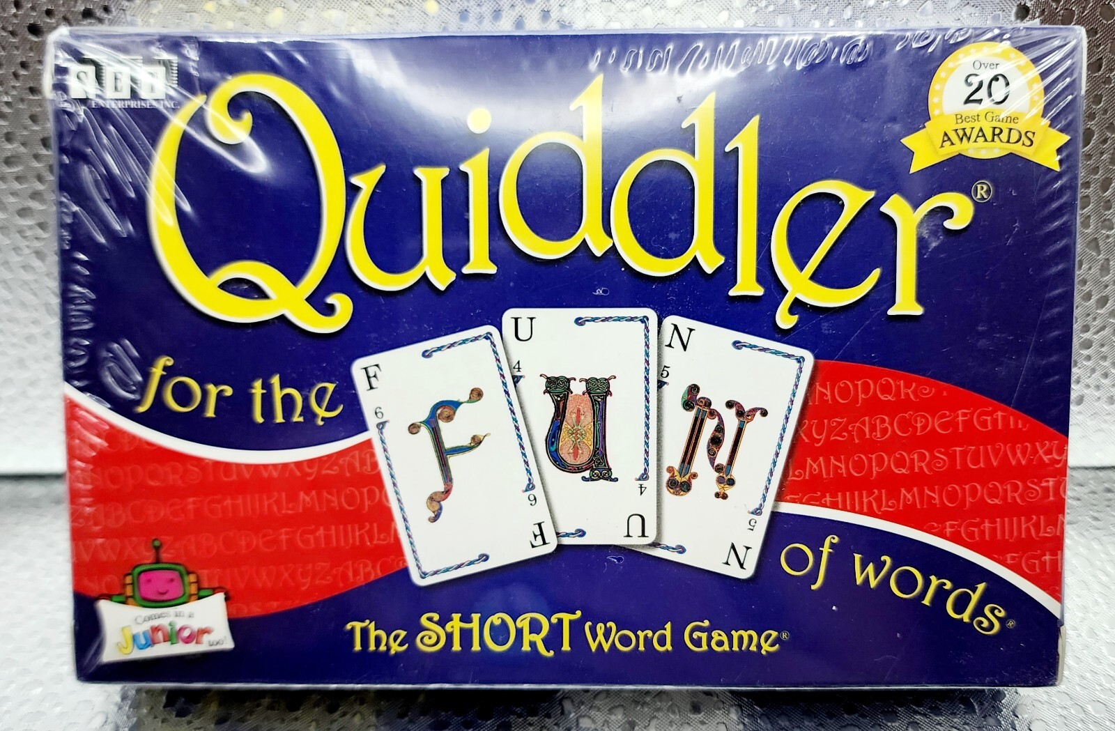 Quiddler, for the fun of words, the short card game, New, Set ...