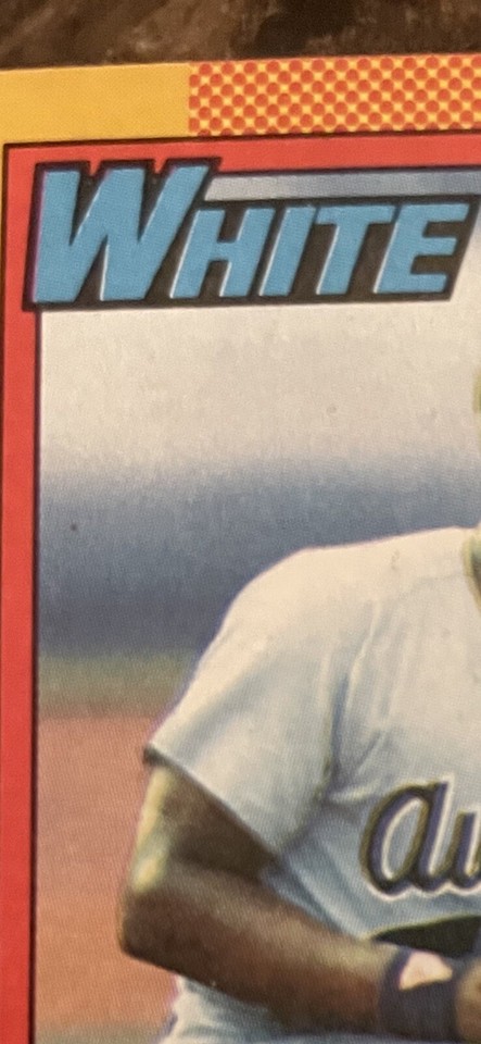 Topps 414 Frank Thomas Error Card Double Print/ Multiple Errors | eBay