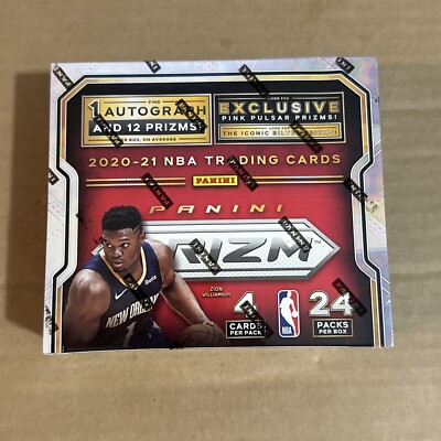 2020-21 Panini Prizm NBA Basketball Retail Box 1 Autograph 12 Prizms ...