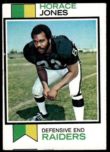 1973 TOPPS HORACE JONES 4 RC OAKLAND RAIDERS #261 | eBay