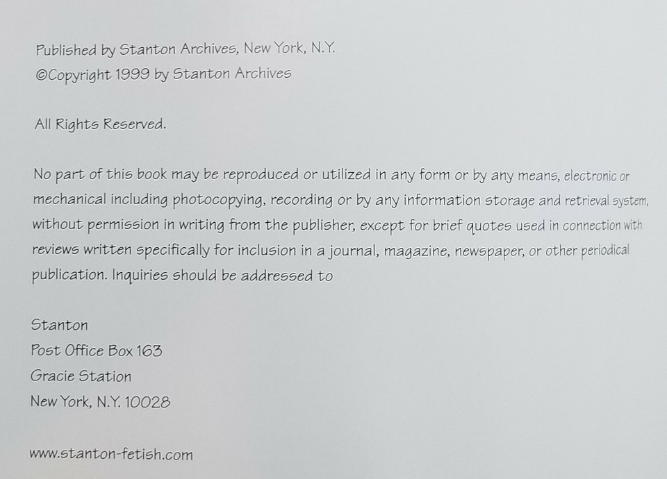 FIRST EDITION Stanton Archives Collection 1&2 Eric Stanton 1998 vintage ...
