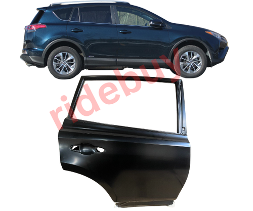 Fit 2013 2014 2015 2016 2017 2018 Toyota RAV4 Right Rear Passenger Door ...