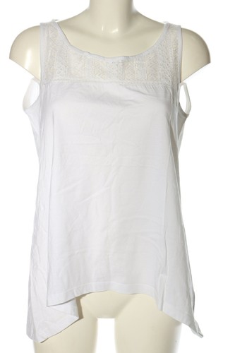 TCHIBO Haut basique Dames T 42 blanc style décontracté | eBay