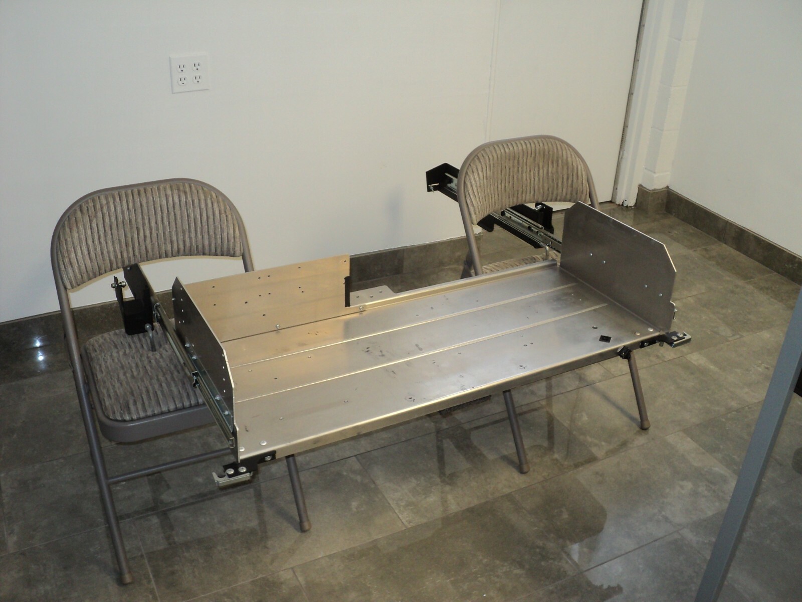 Complete Ford Crown Victoria Police Trunk Aluminum Tray Organizer Full ...