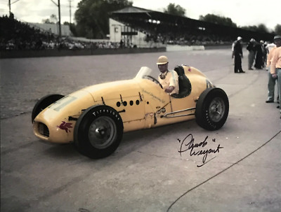 Chuck Weyant Autographed 8x10 Racing Photo | eBay