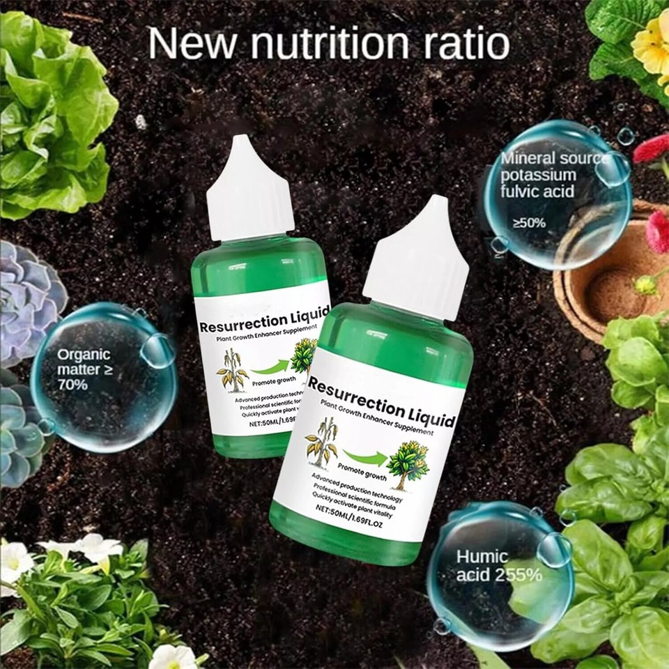 Plant Resurrection Liquid – Plant Growth Enhancer, Phyto Vitamin ...