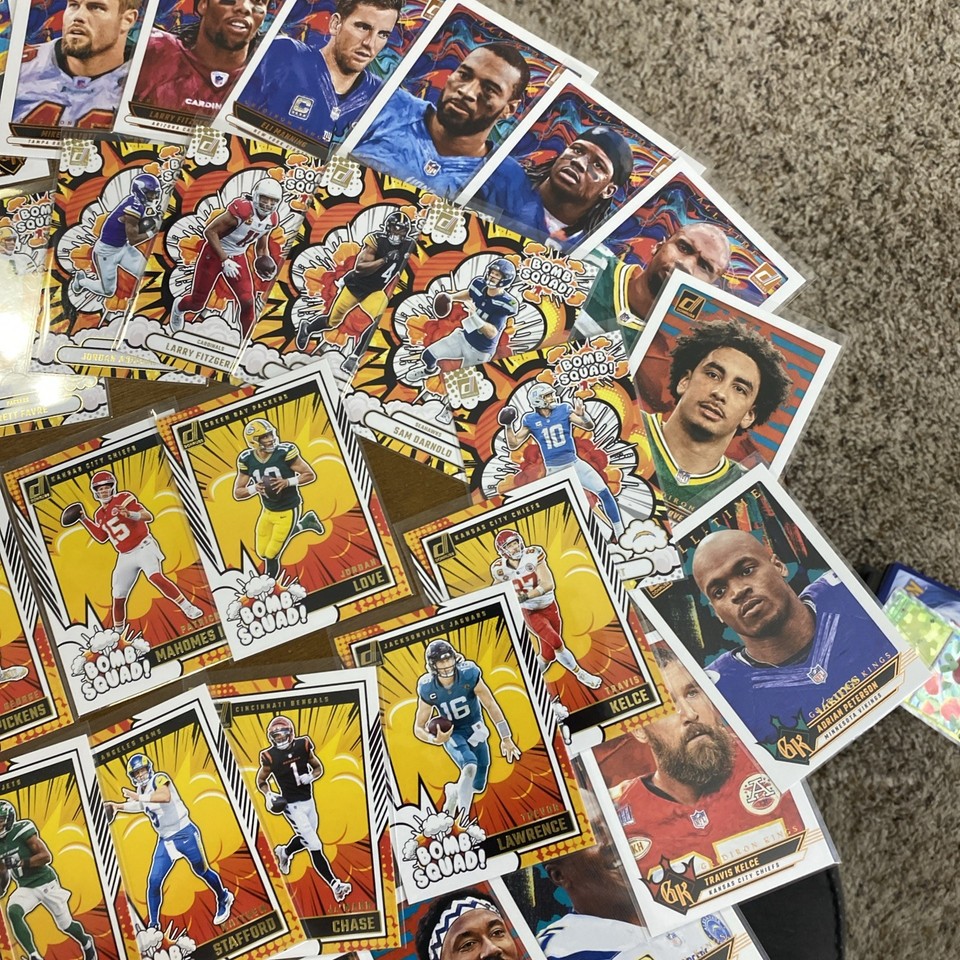NFL Trading Card Lot - 93 Gridiron Kings, Bomb Squad, AAPros - 29 ...