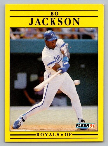 1991 Fleer - Bo Jackson #561 | eBay Australia