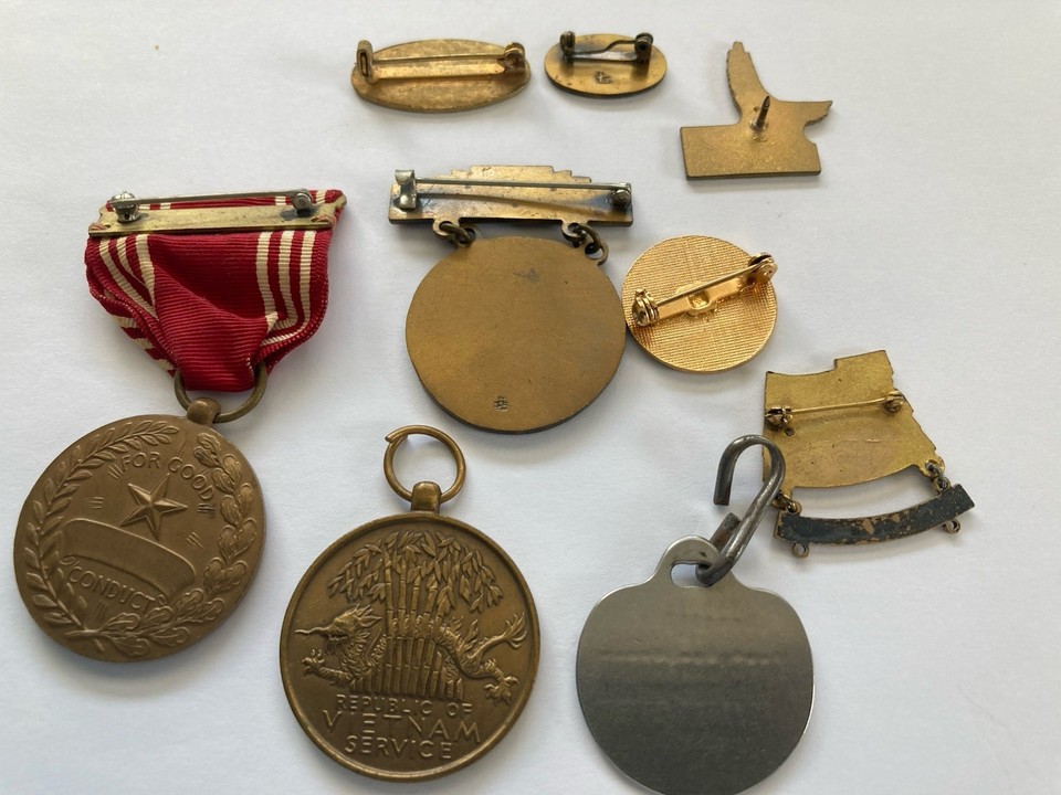 Vintage Pins lot of 9 Shooting Competition/ Accomplishments Pins | eBay