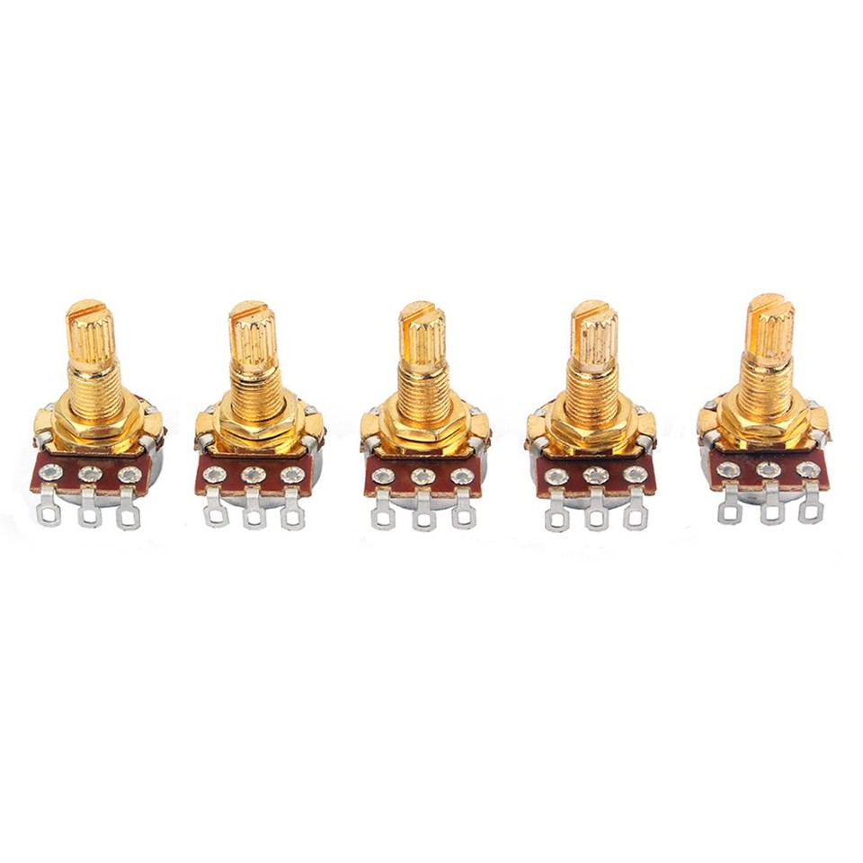 5 Pcs Guitar Potentiometer Electric Accessories Volume Knobs Control | eBay