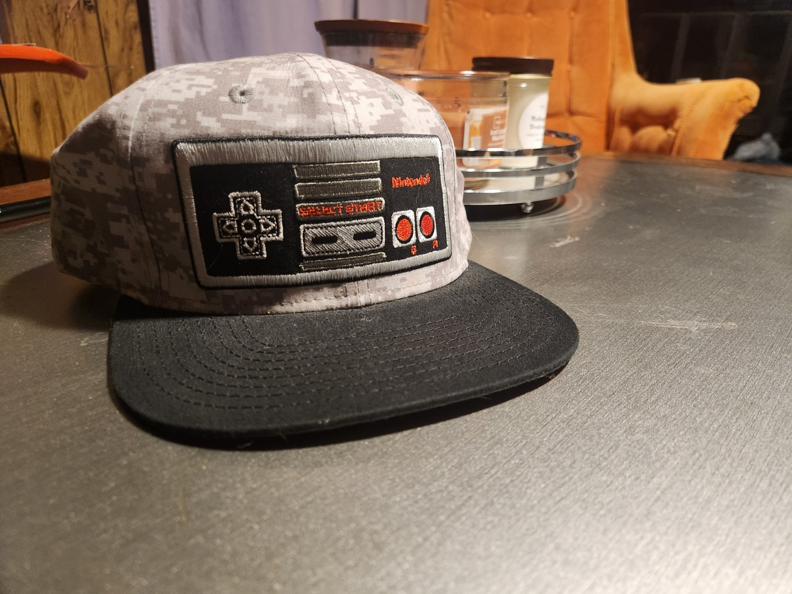 Nintendo Controller NES Hat - Embroidered 2015 Snapba… - Gem