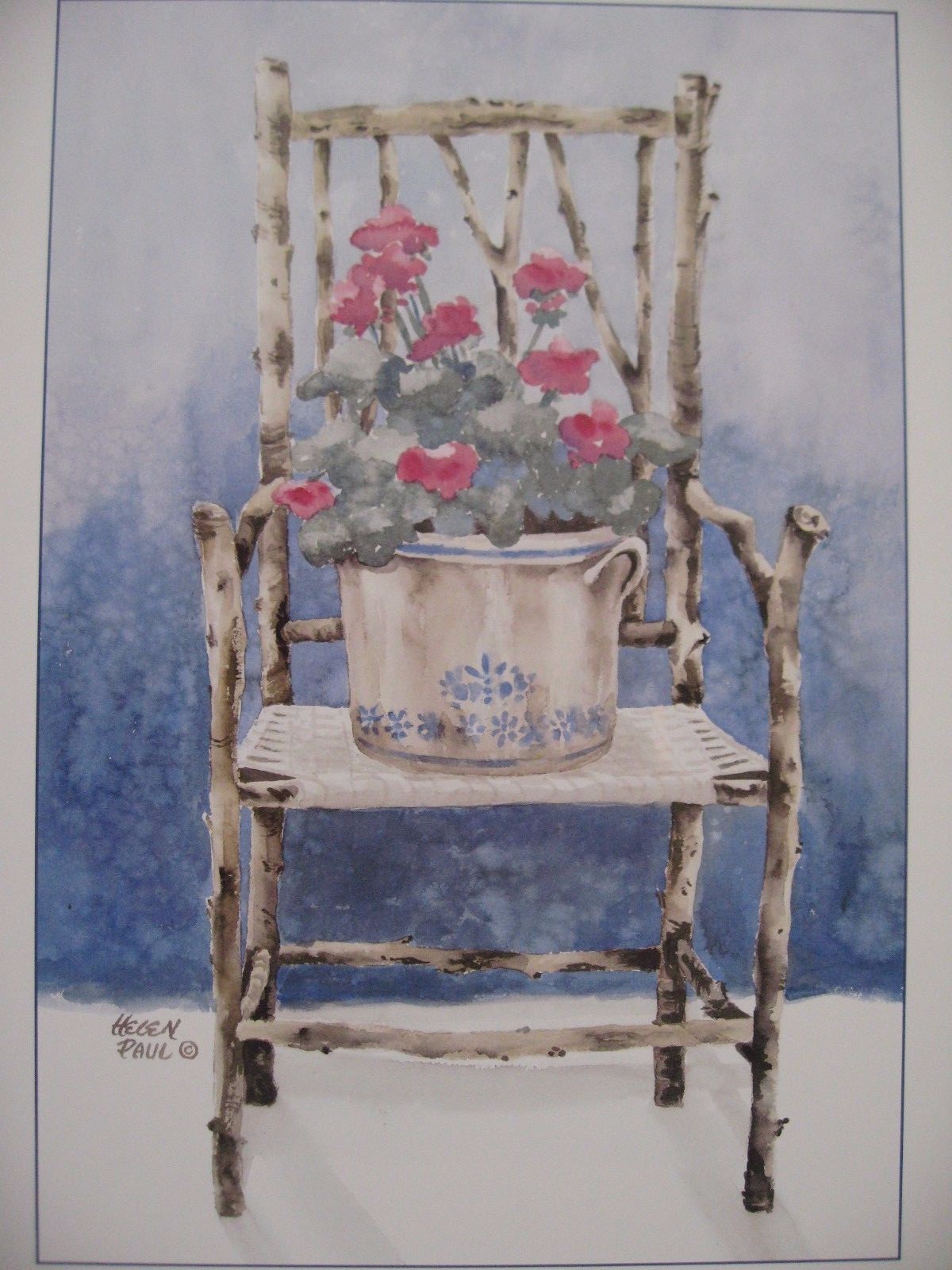 HELEN PAUL,HICKORY CHAIR, AUTHENTIC 1989 POSTER | eBay