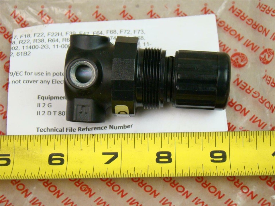 IMI Norgren Air Regulator 300 Psi, R07-200-RNKA | eBay