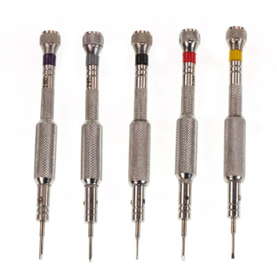 Drum Barrel Premium Hardened Watchmakers Screwdrivers Set Watch Repair Tools x5 | eBay