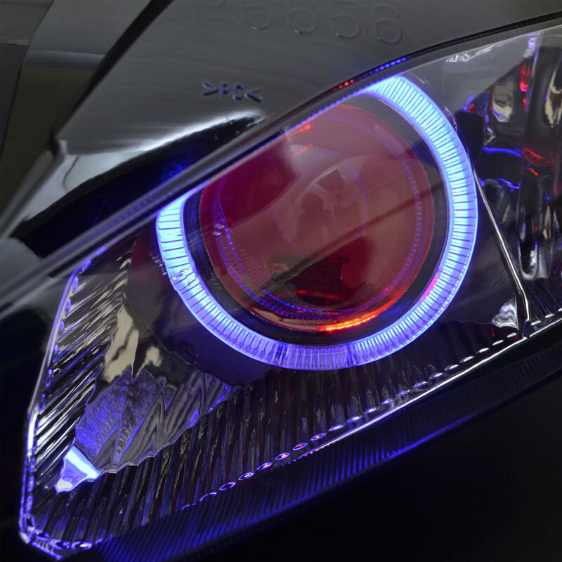 Red Devil Eye Assembled Headlight Blue Angel Headlamp For Yamaha YZF-R6 ...