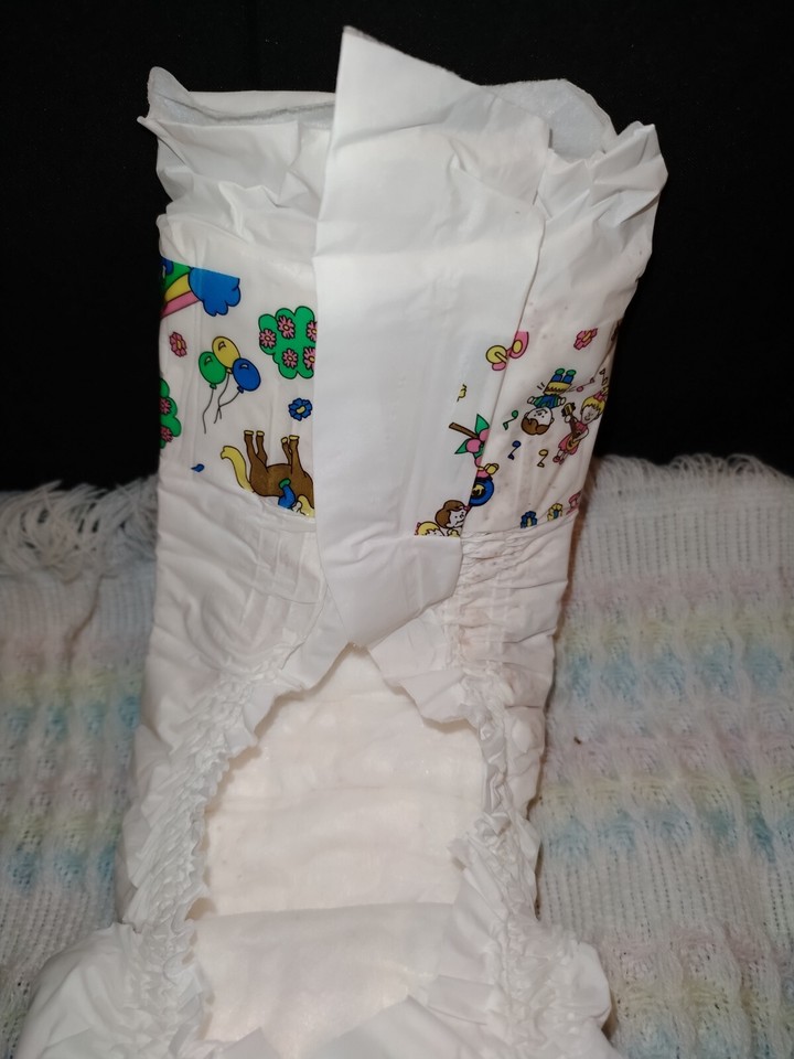Vintage Plastic Back Diaper *1*Diaper Medium | eBay