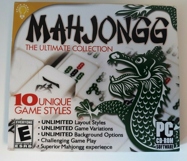 Mahjongg the Ultimate Collection PC CD-ROM Rated E, 10 Unique styles | eBay