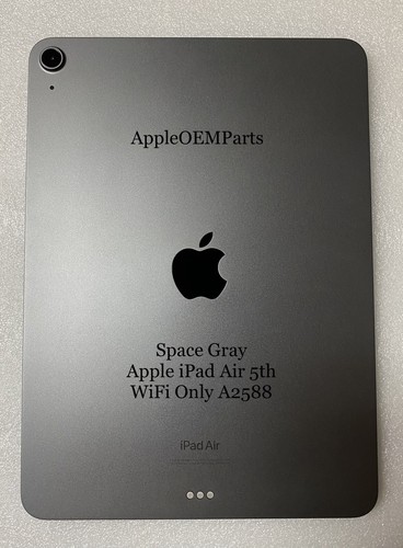 Mint SPACE GRAY 100% OEM 🍏 Apple iPad Air 5th WiFi A2588 Housing ...
