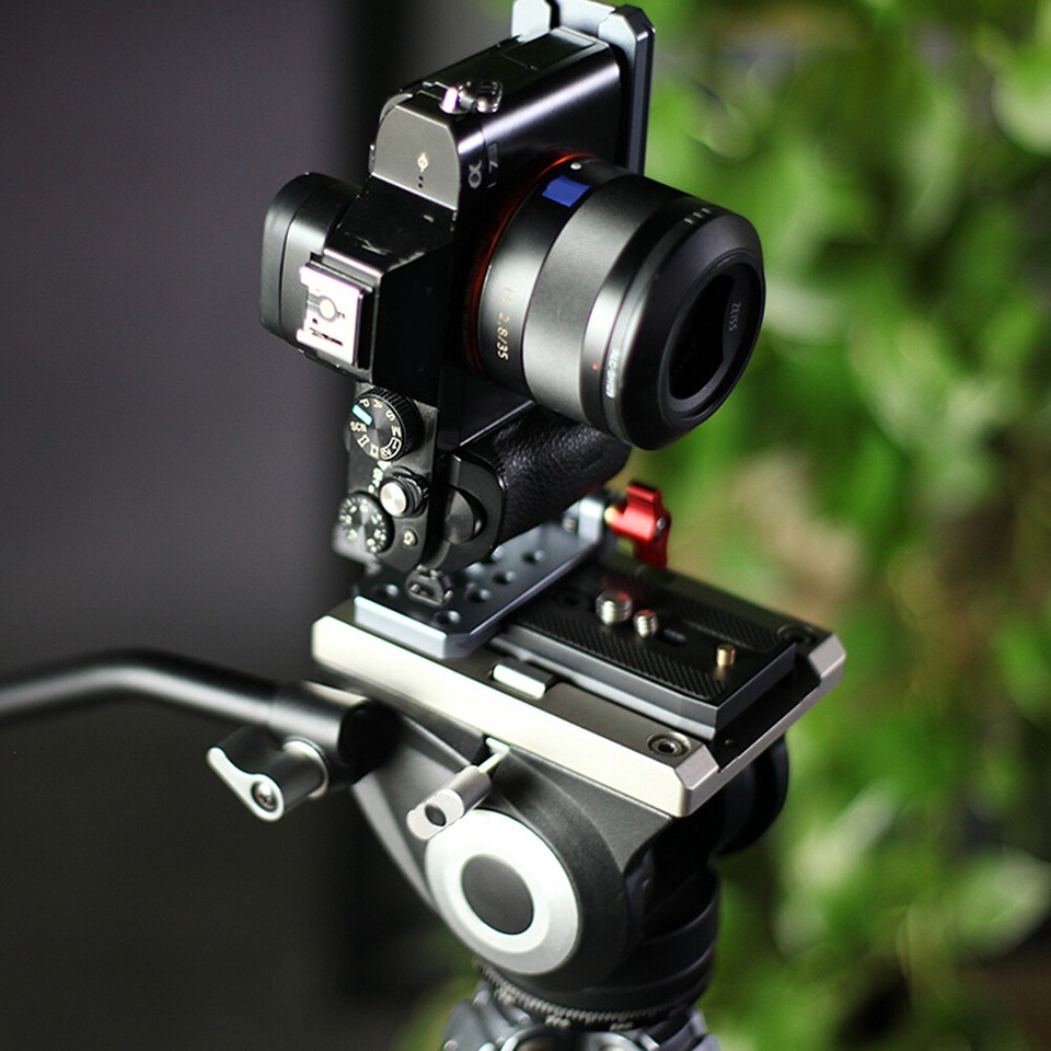 Universal L-Shape Mount Plate L Shape Holder L-Bracket for Canon Nikon ...