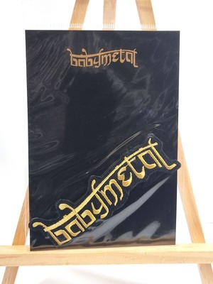 BABYMETAL (FOXNESHA logo) Sticker patch GOLD Ver. "10 BABYMETAL BUDOKAN ...